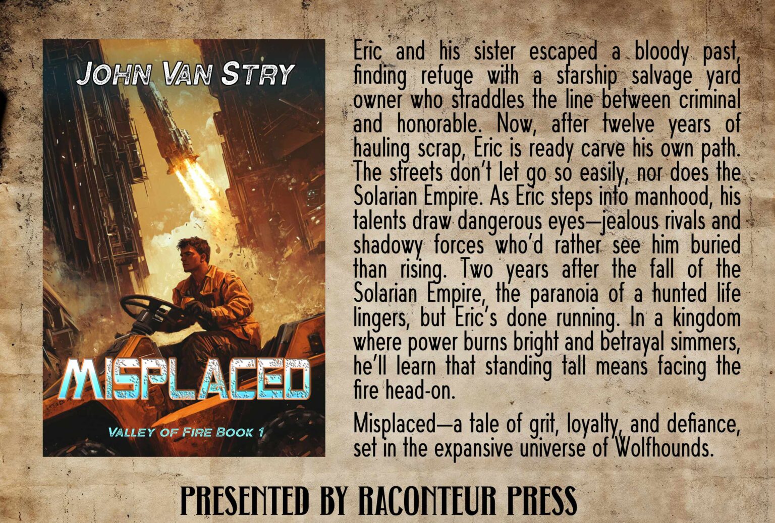 Raconteur Press – We publish entertaining fiction